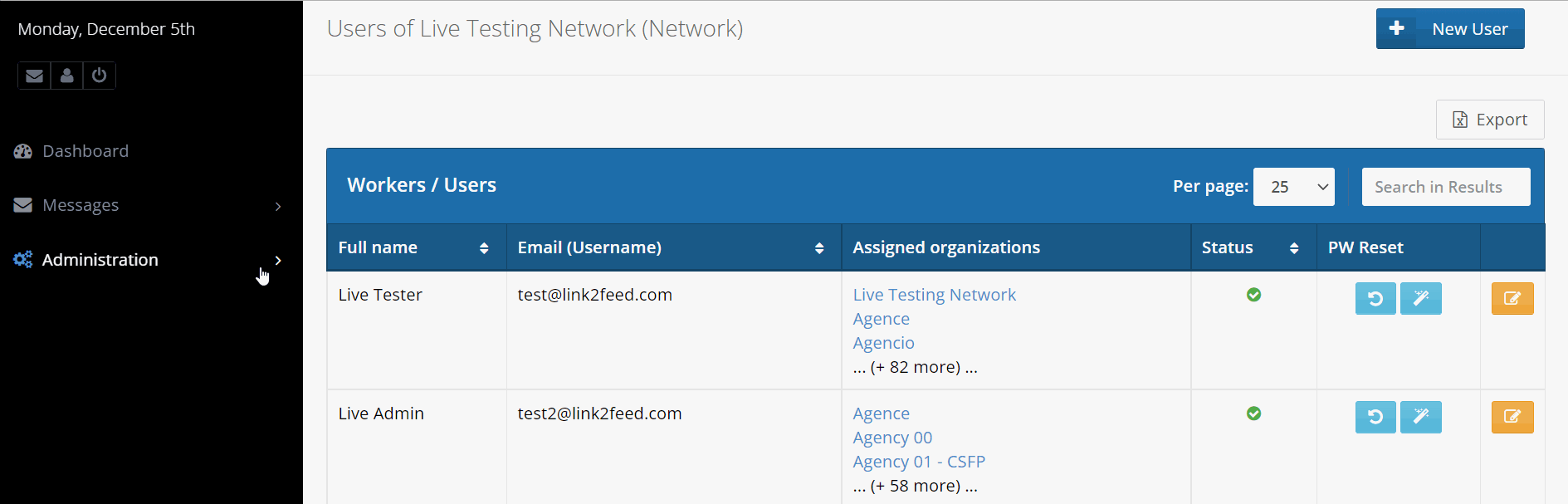 How to Add, Edit and Remove a User – Link2Feed