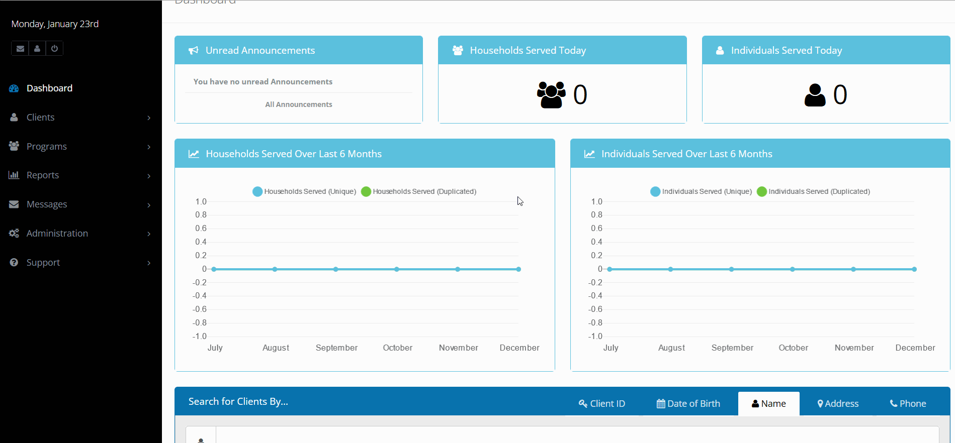 Pathway of Hope - Tab, Visit Recording, POH Client List & Report – Link2Feed
