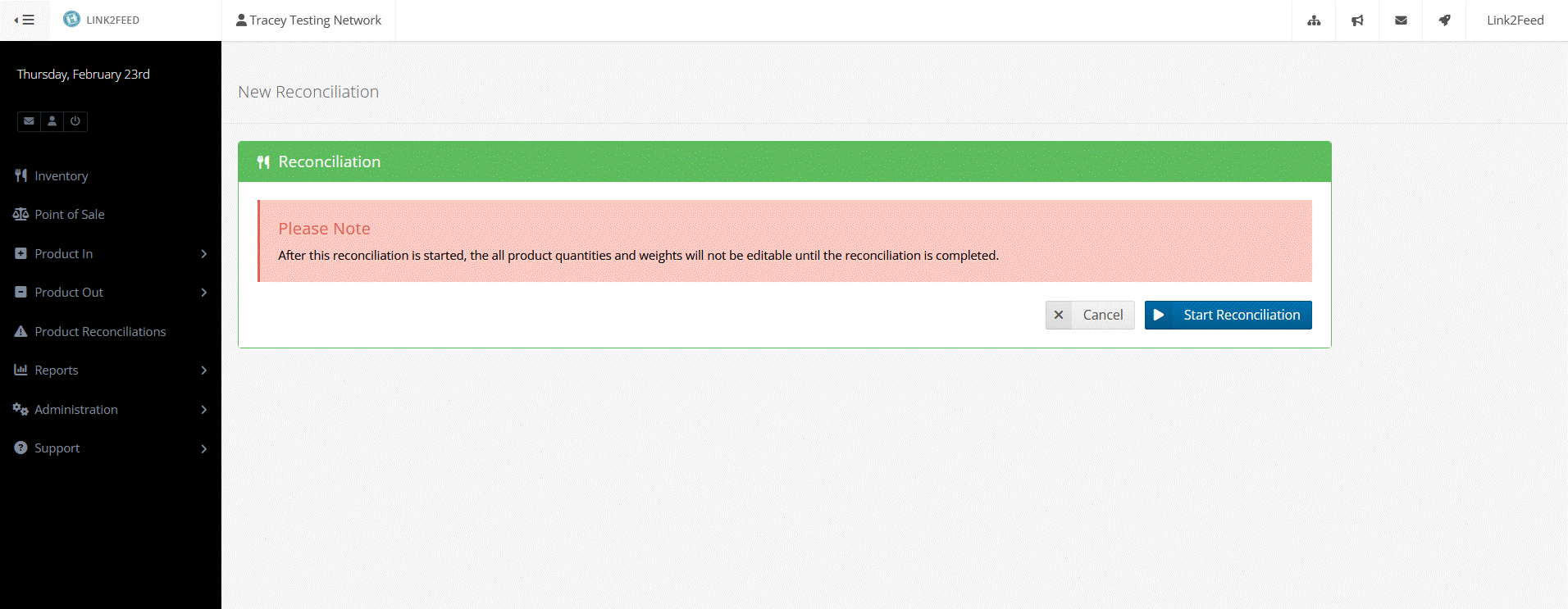 Product Reconciliation – Link2Feed