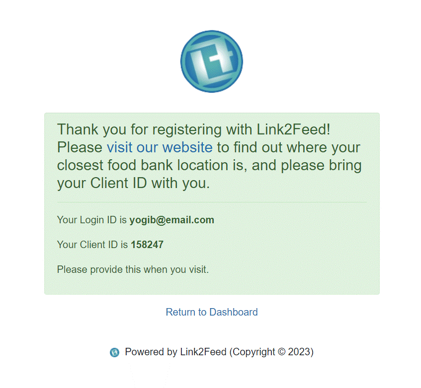 CNCT Client Administration – Link2Feed