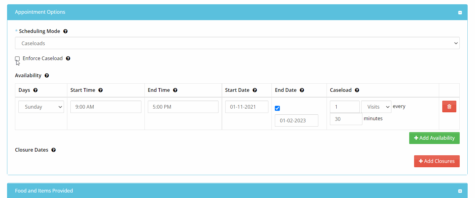 How do I configure appointments for my agency program? – Link2Feed